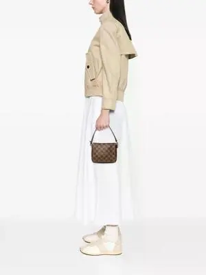 LOUIS VUITTON 2000 Damier Ebene Trousse Pochette Handbag