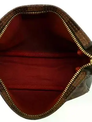 LOUIS VUITTON 2000 Damier Ebene Trousse Pochette Handbag