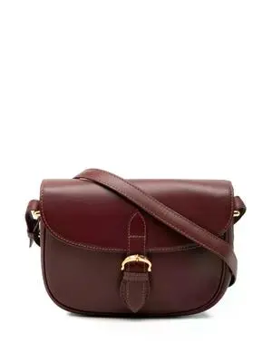 Cartier 2010-2026 Leather Must De Crossbody Bag - Red