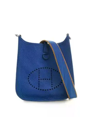 Hermès 2018 Clemence Evelyne I Tpm 16 Crossbody Bag - Blue