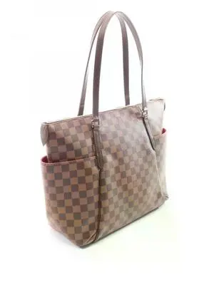 LOUIS VUITTON 2015 Damier Ebene Totally Mm Tote Bag