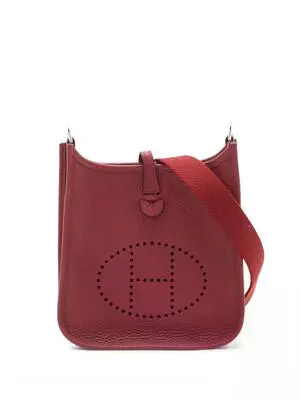 Hermès 2025 Clemence Evelyne I 16 Amazone Crossbody Bag - Red