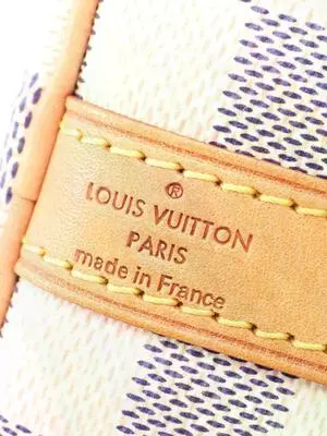 LOUIS VUITTON 2013 Damier Azur Speedy 25 Boston Bag