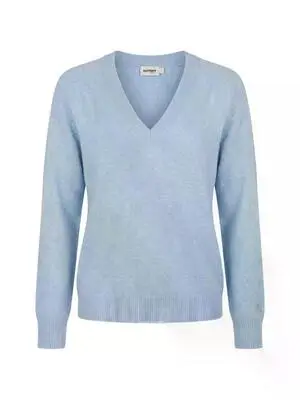 NOTSHY V-neck Cashmere Sweater - Blue