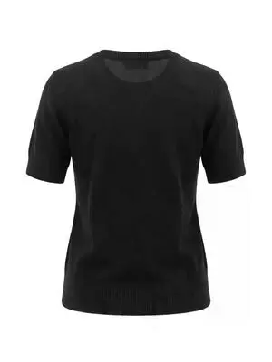 NOTSHY Short-sleeve Cashmere Sweater - Black