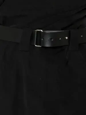 Junya Watanabe Belted Wool Dress