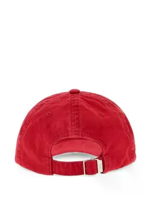 AMI Paris Cotton Cap With Embroidery