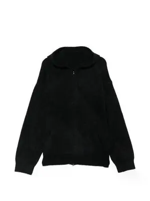 MASTERMIND WORLD Skull-printed Zip-up Hoodie - Black