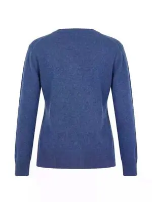 NOTSHY Fine-knit Cashmere Sweater - Blue