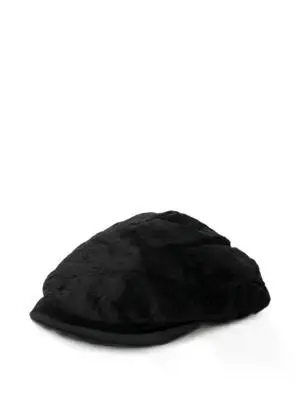 Junya Watanabe Faux-fur Flat Cap