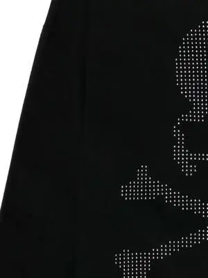 MASTERMIND WORLD Skull-print Beaded Sweater