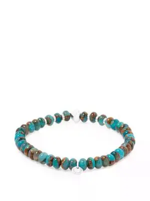Tateossian Nepal Nugget Beaded Logo-charm Bracelets
