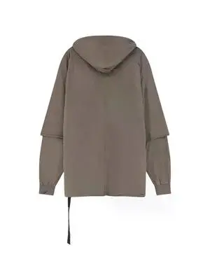 Rick Owens Layered-sleeve Drawstring Hoodie