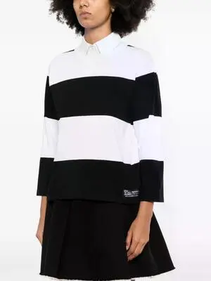 AGNES B. Horizontal-stripe T-shirt
