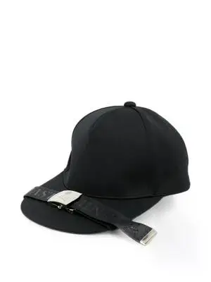 MASTERMIND WORLD Logo-strap Buckle-detail Baseball Cap - Black