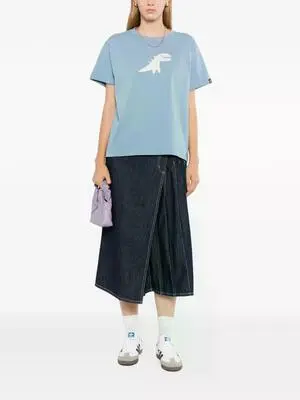 AGNES B. Dino-print T-shirt - Blue