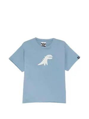 AGNES B. Dino Print T-shirt - Blue