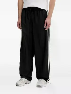 Adidas Windbreaker Side-stripe Track Pants - Black