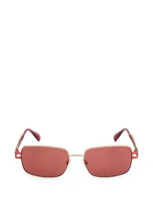 MAX&CO. Rectangle-frame Sunglasses - Pink