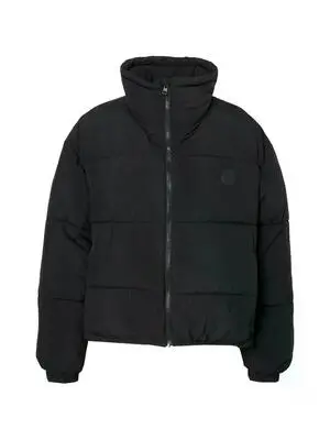 Hugo Quilted High-neck Jacket - Black