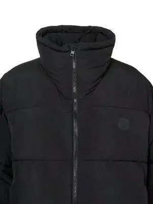 Hugo Quilted High-neck Jacket - Black