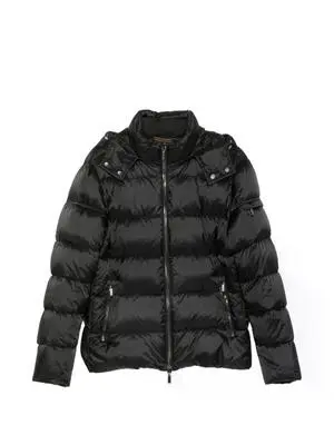 MOORER Brett Hooded Padded Jacket - Black