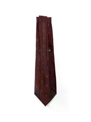 TOM FORD Polka-dot Ribbed-knit Tie