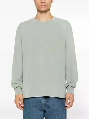 A.p.c. Logo-print Long-sleeve T-shirt