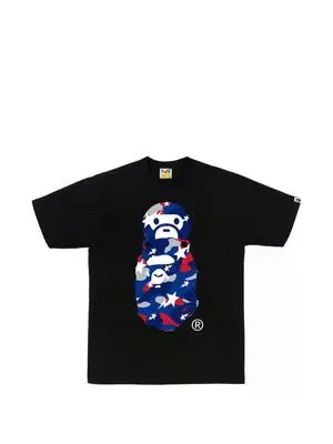 A BATHING APE Ape Head Graphic-print T-shirt - Black