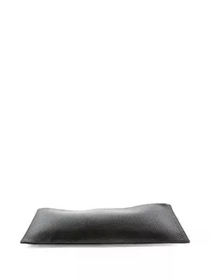 Dior 2000s Perforated Clutch Bag - Black
