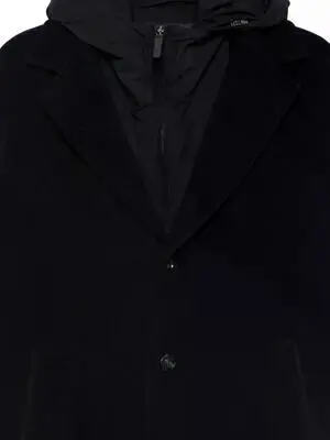 Paul & Shark Hooded Single-breasted Coat