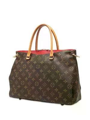 LOUIS VUITTON 2016 Monogram Pallas Mm Satchel - Brown
