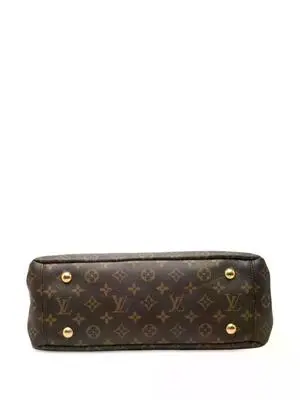 LOUIS VUITTON 2016 Monogram Pallas Mm Satchel - Brown