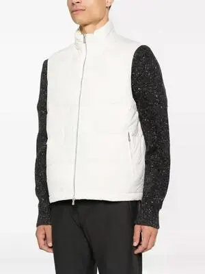 Eleventy Quilted Padded Gilet