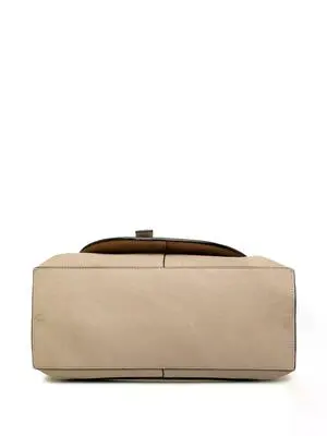 Loewe 2019 Small Leather Gate Top Handle Satchel - Neutrals