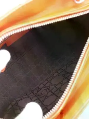Dior 2000-2026 Medium Lambskin Cannage Lady Satchel