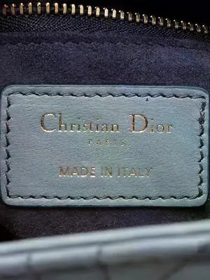 Dior 2015-2026 Medium Ombre Lambskin Cannage Lady Satchel