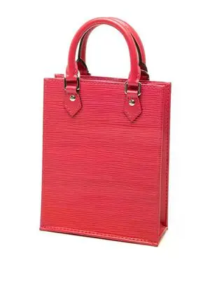 LOUIS VUITTON 2021 Epi Petit Sac Plat Satchel
