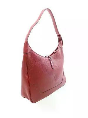 Hermès 2006 Clemence Leather Trim 31 Shoulder Bag