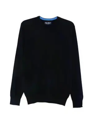 MC2 SAINT BARTH Regent Cashmere Crew-neck Sweater - Blue