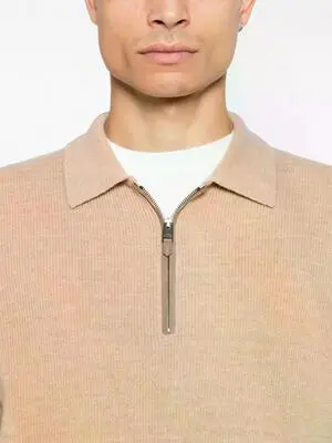 Canali Quarter-zip Knitted Sweater