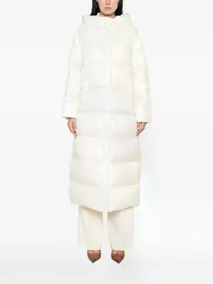 TWINSET Quilted Hooded Coat