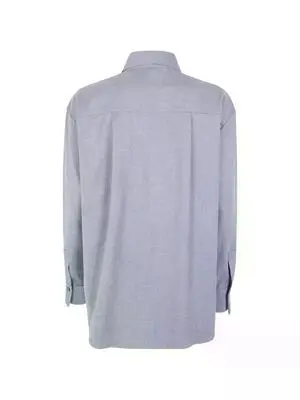 Antonelli Firenze Chest-pocket Wool Shirt