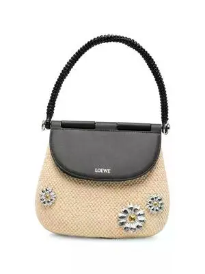 Loewe Medium Pescador Crystal-embellished Tote Bag