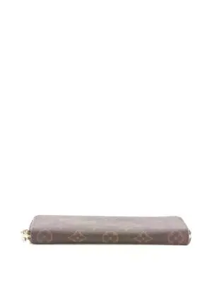LOUIS VUITTON Clemence Wallet Monogram Canvas Small Wallets