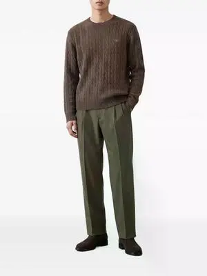 Valentino Garavani Cable-knit Cashmere Sweater