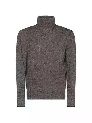 Altea Roll-neck Sweater - Brown
