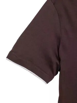 Eleventy Contrast-trim T-shirt