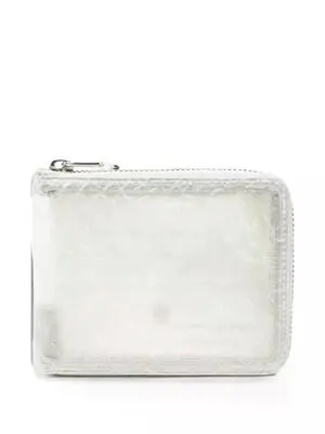 Comme Des Garçons Snake-effect Zip-around Wallet