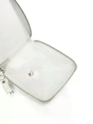 Comme Des Garçons Snake-effect Zip-around Wallet